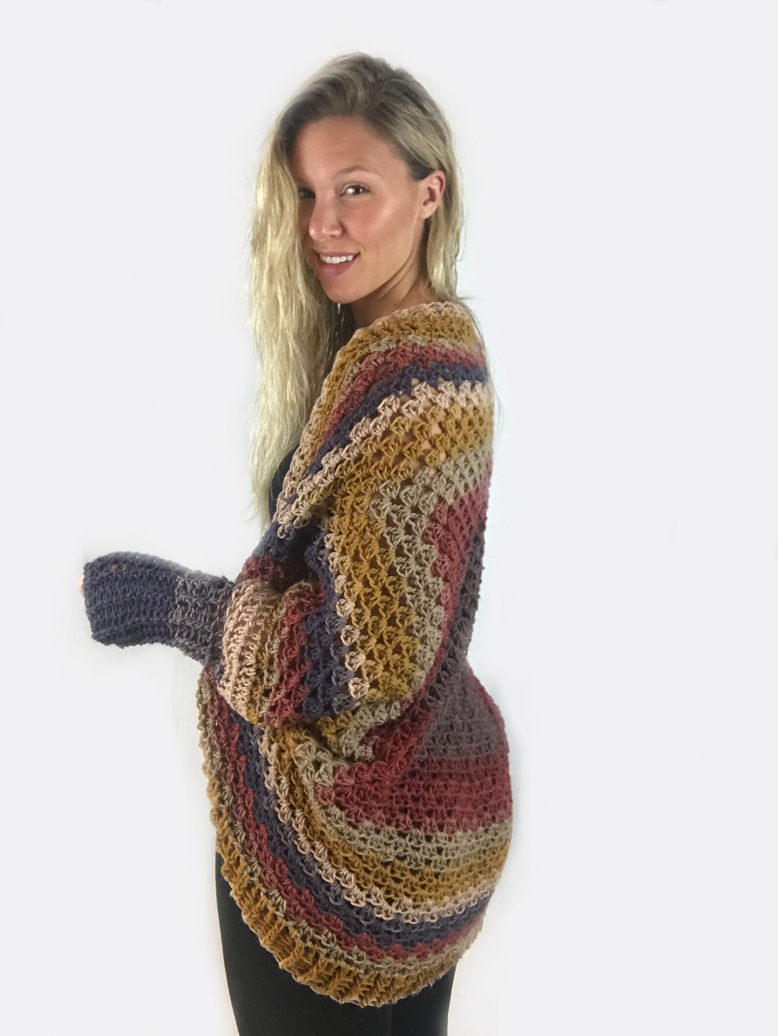 Crochet Pattern Essentially Fall Cardigan - Etsy