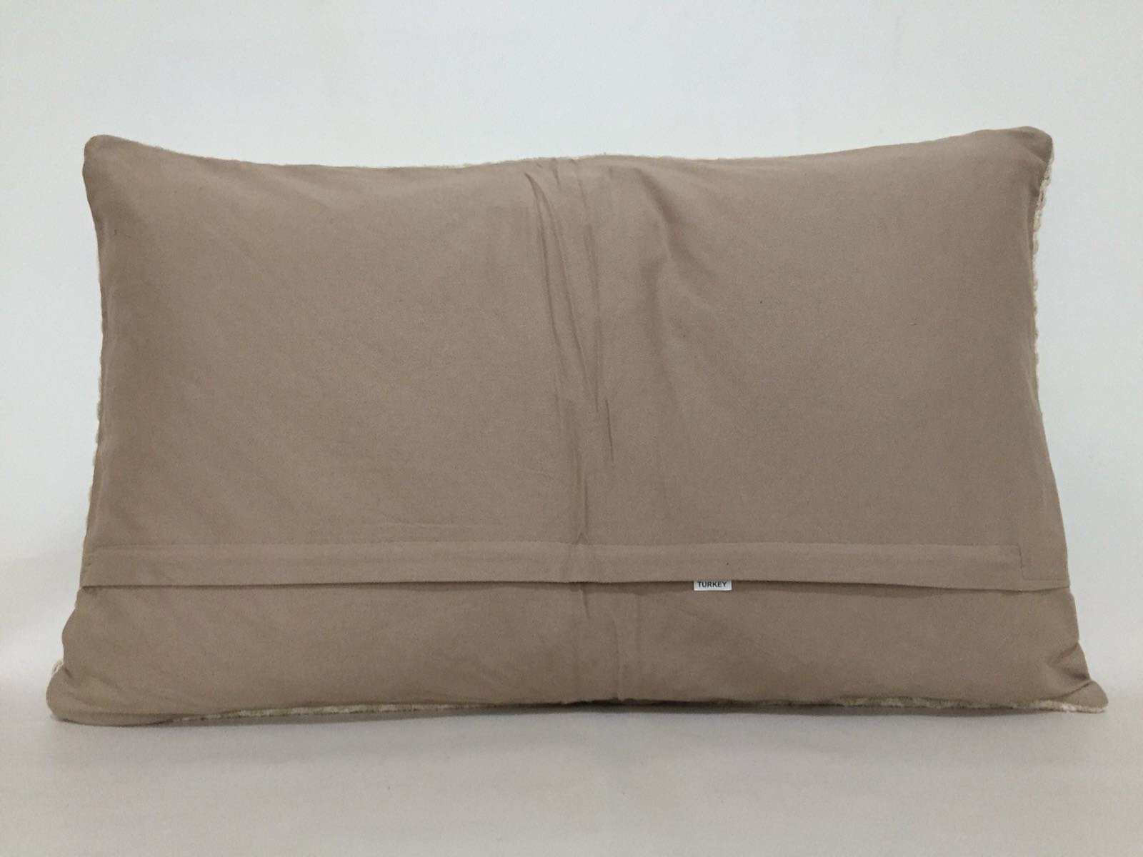 Large Lumbar Pillow, Rectangular Pillow Cover, Cream Pillow Cover 18x30 ...
