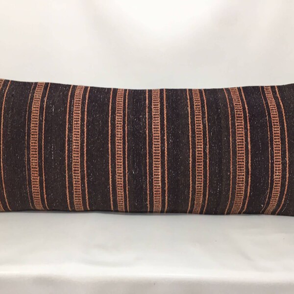 Handmade Woven Lumbar Pillow - Etsy
