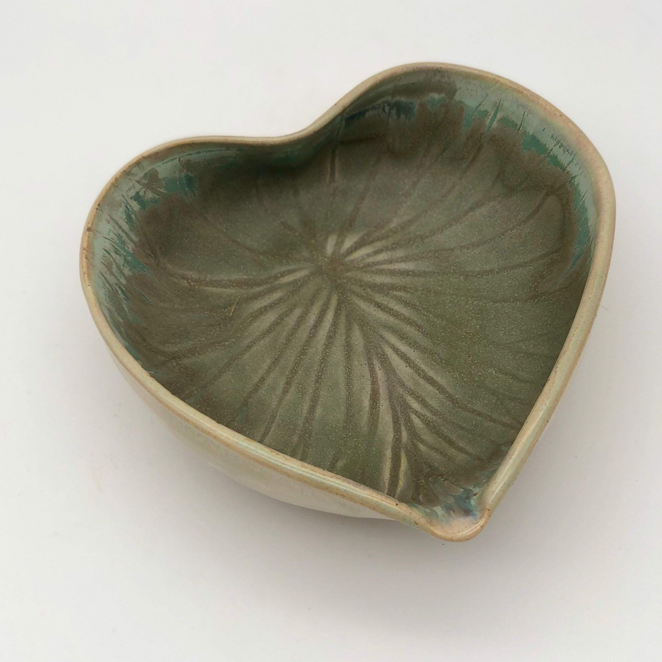 Hosta Leaf Wheel Thrown Stoneware Bowl, Large - Etsy