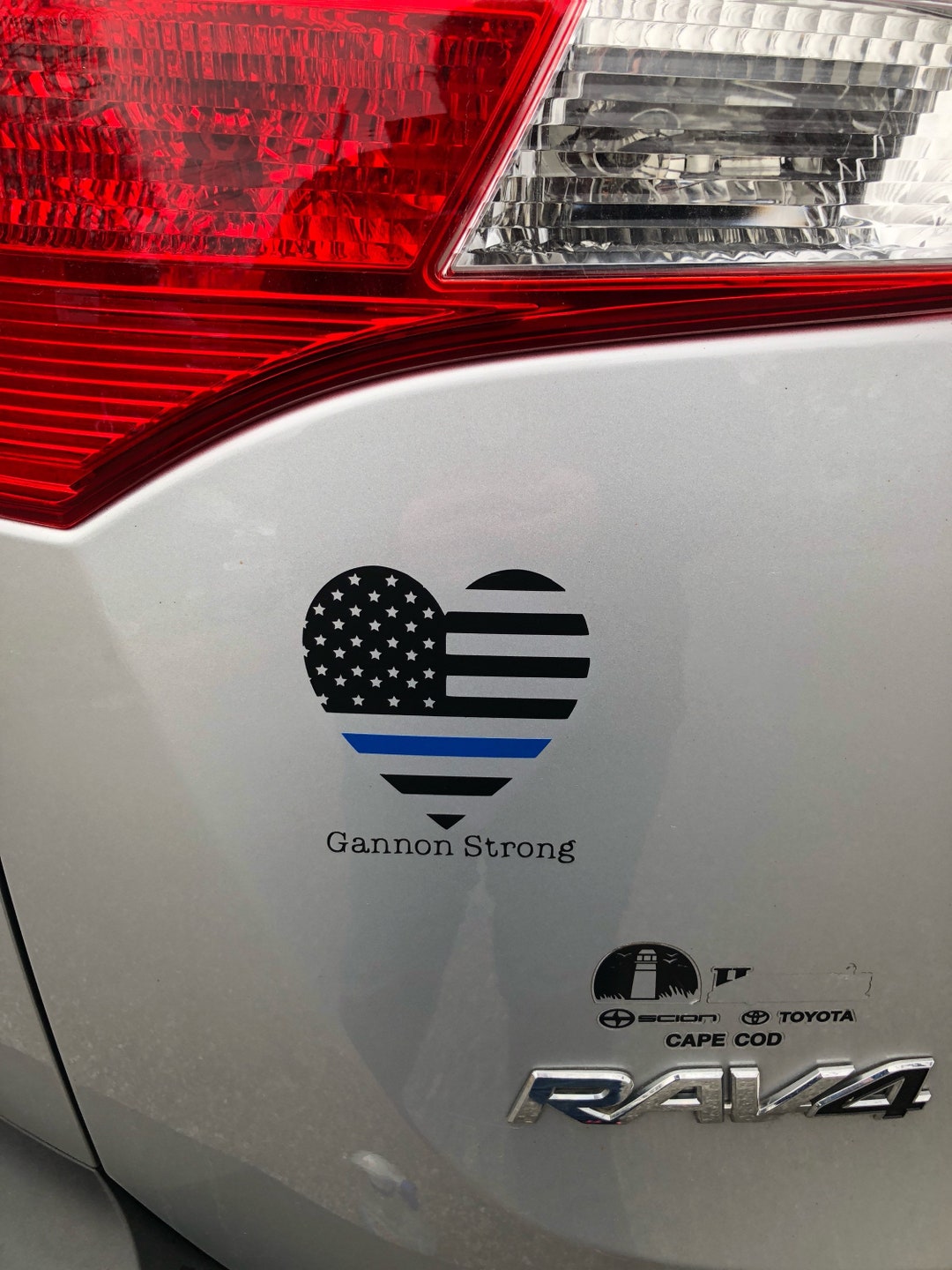 Officer Gannon Tribute Decals - Etsy