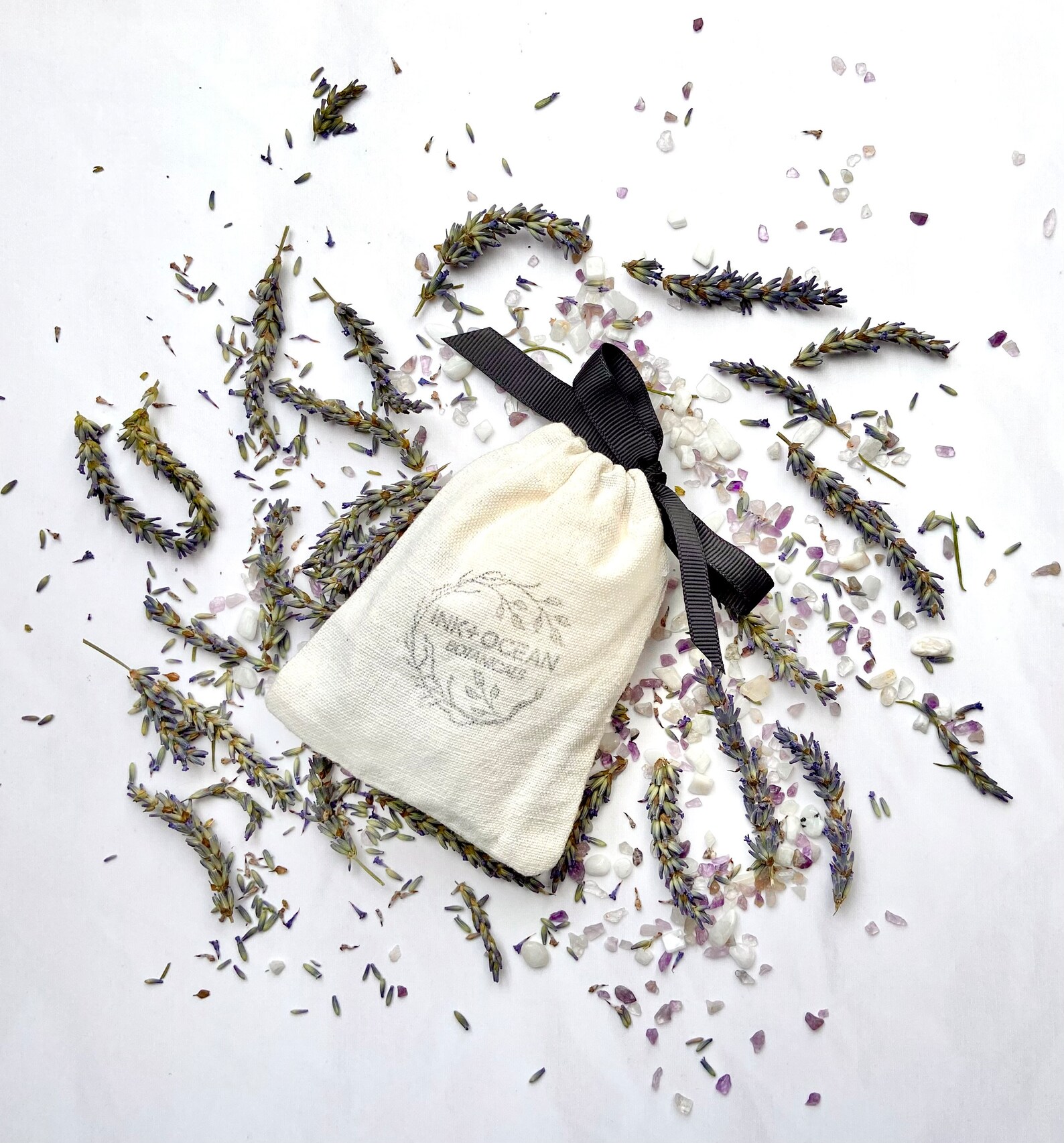 Singular Herb Lavender Dream Pillow, Pouch With Organically Grown ...