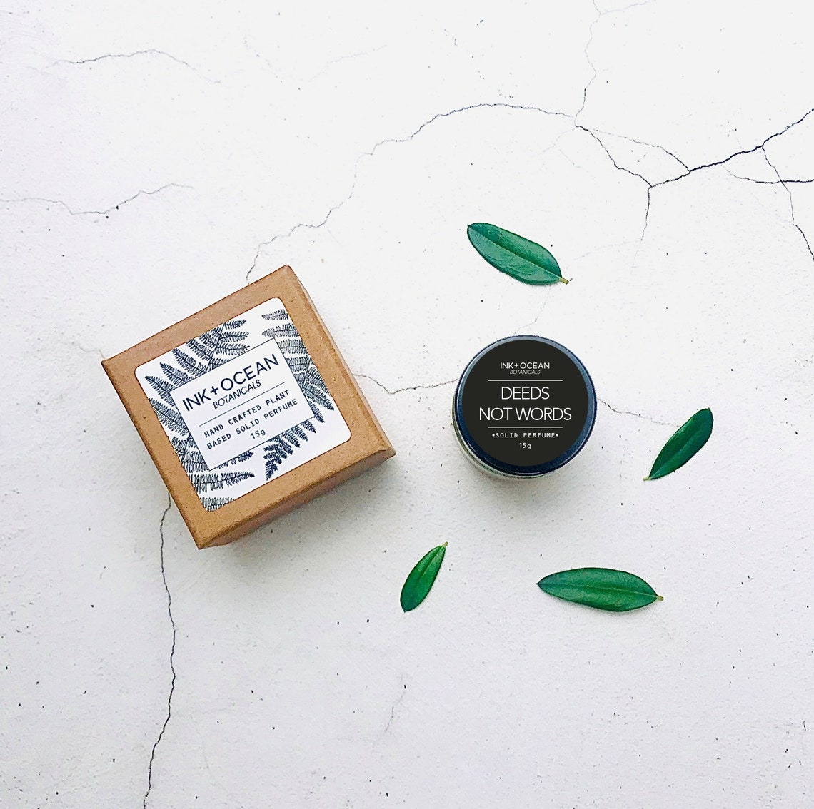 Deeds Not Words Solid Perfume Vegan Alcohol Free. With | Etsy UK