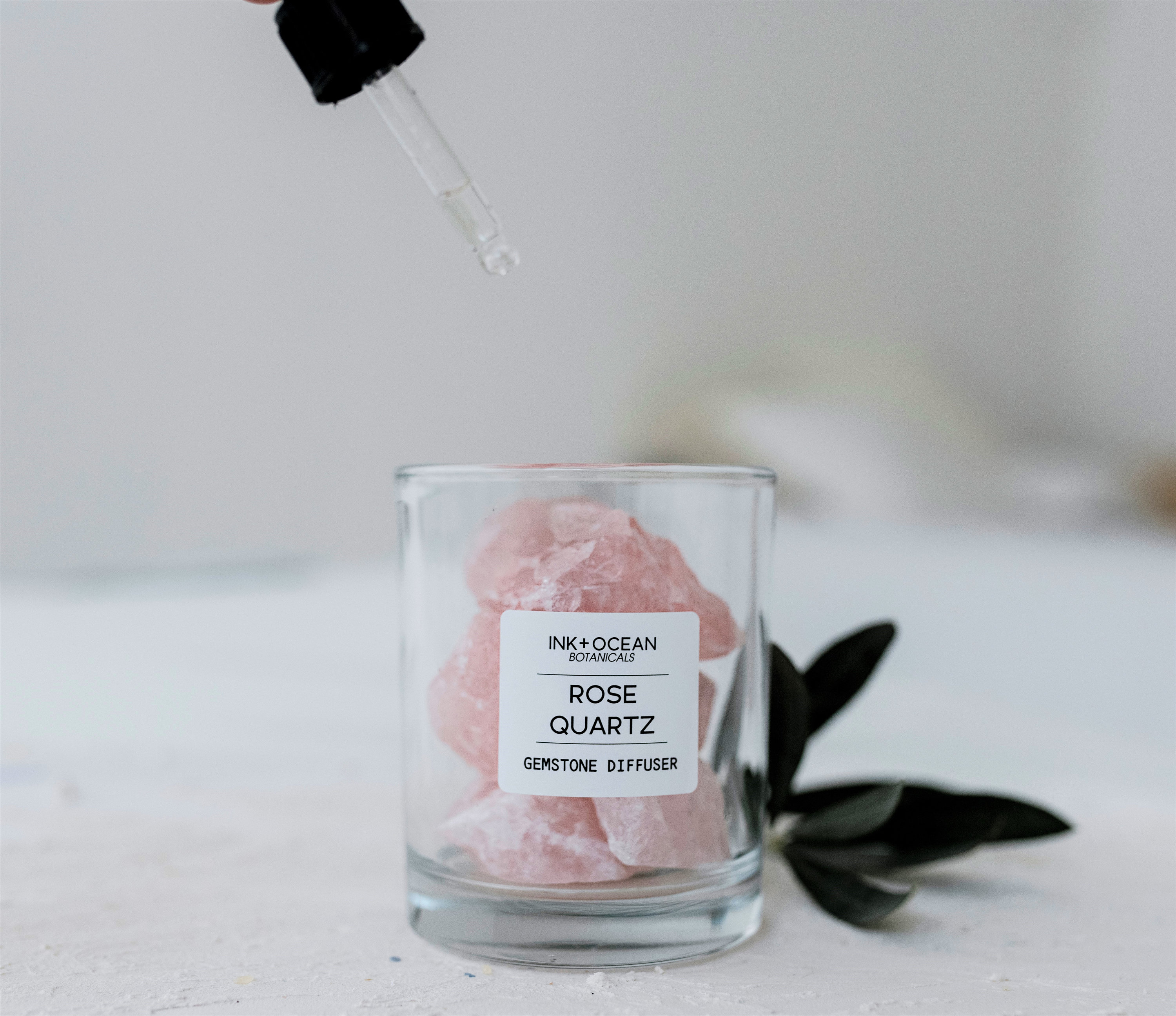 Rose Quartz Gemstone Crystal Diffuser, Potpourri, Essential Oils, Gift ...