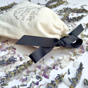 Singular Herb Lavender Dream Pillow, Pouch With Organically Grown ...