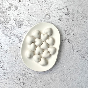 Heart Shape Aroma Stone Diffuser Made From Natural Plaster Cast ...