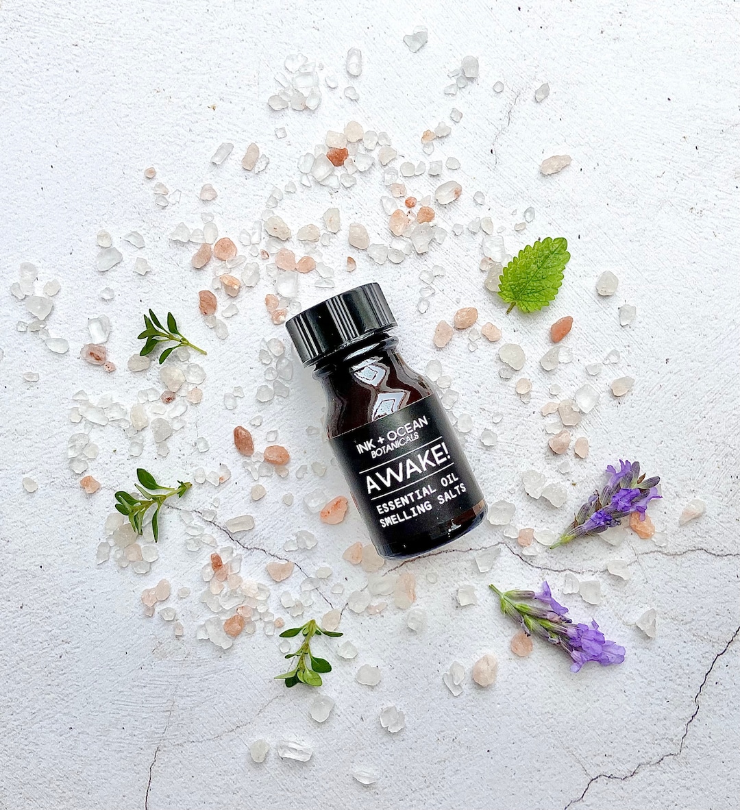 Awake! Smelling Salts, Uplifting, Aromatherapy, Essential Oils, Pink ...