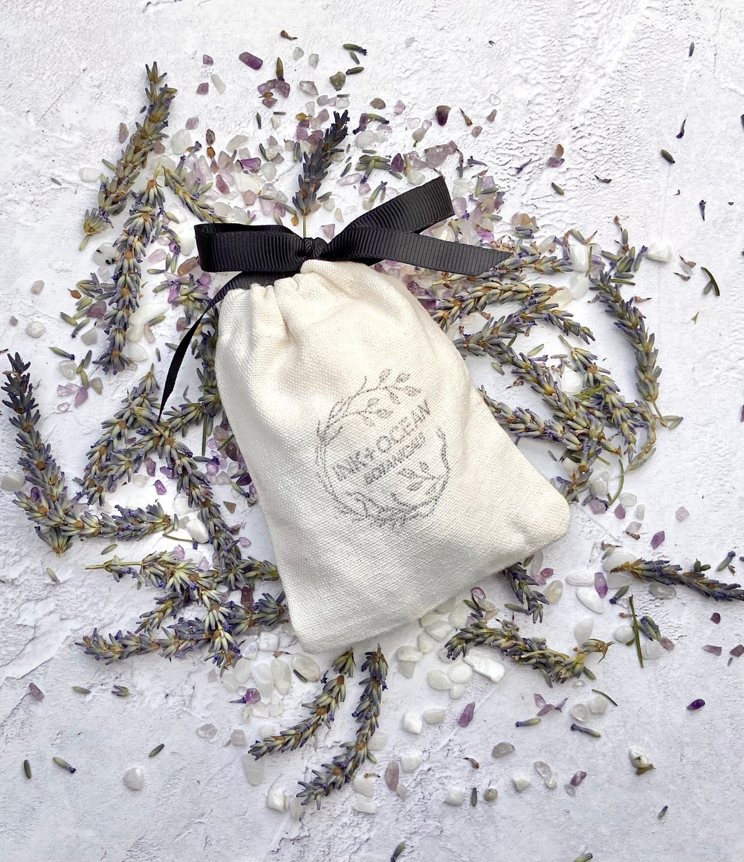Singular Herb Lavender Dream Pillow, Pouch With Organically Grown ...