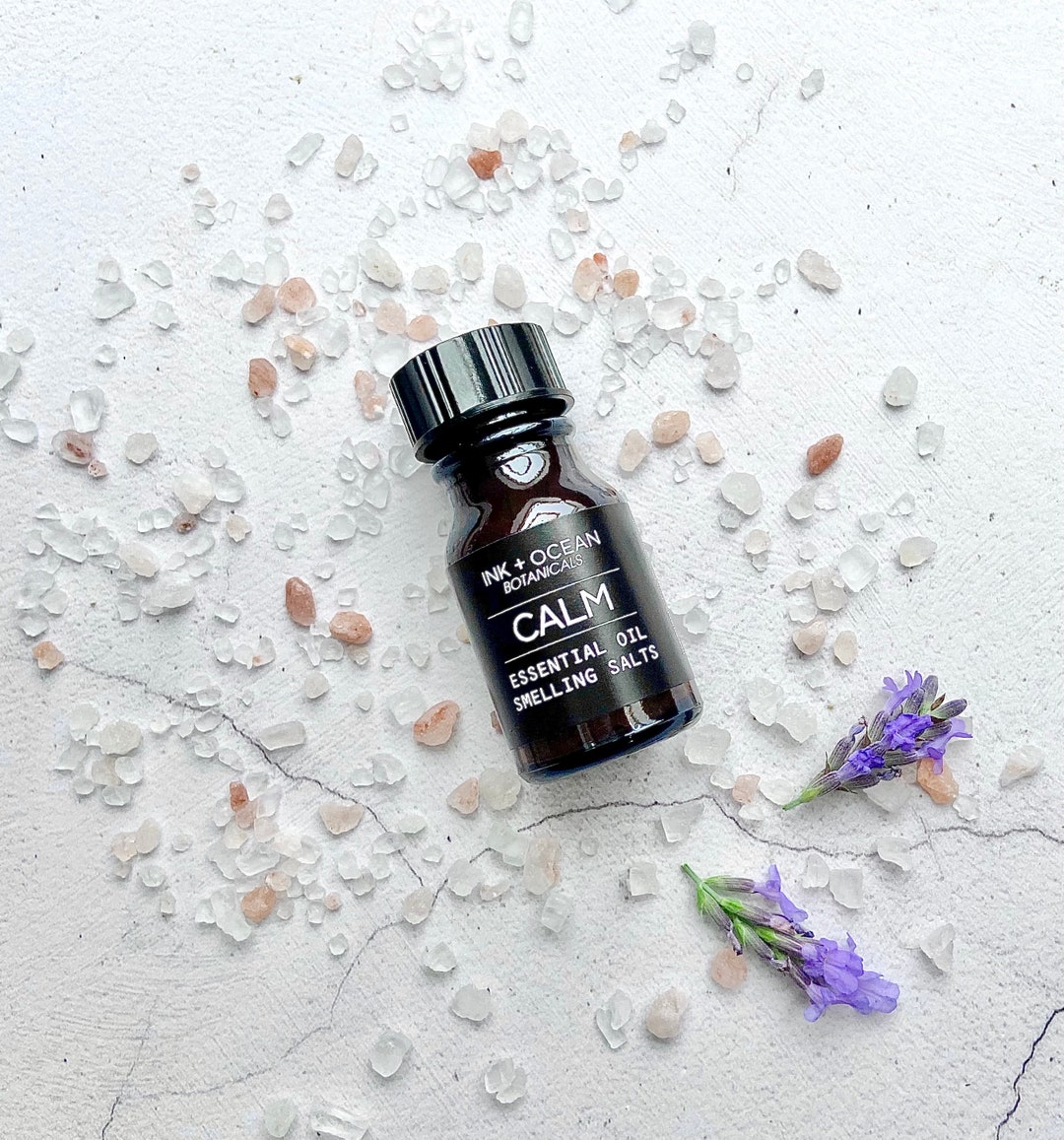 Calm Smelling Salts, Calming, Sleep, Aromatherapy, Essential Oils, Pink ...