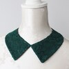 Green Lace Collar Necklace Pointy Shape Detachable Removeable Women ...