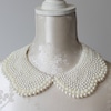 Green Lace Collar Necklace Pointy Shape Detachable Removeable Women ...