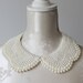 Green Lace Collar Necklace Pointy Shape Detachable Removeable Women ...