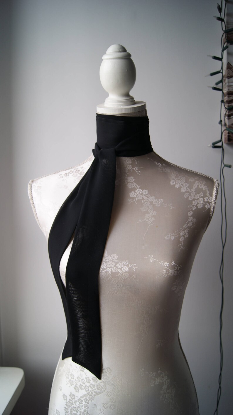 Skinny Scarf Detachable Removeable Accessories for Women Neck | Etsy