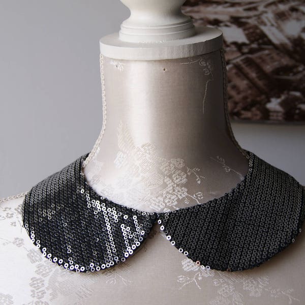 Sequin Collar - Etsy
