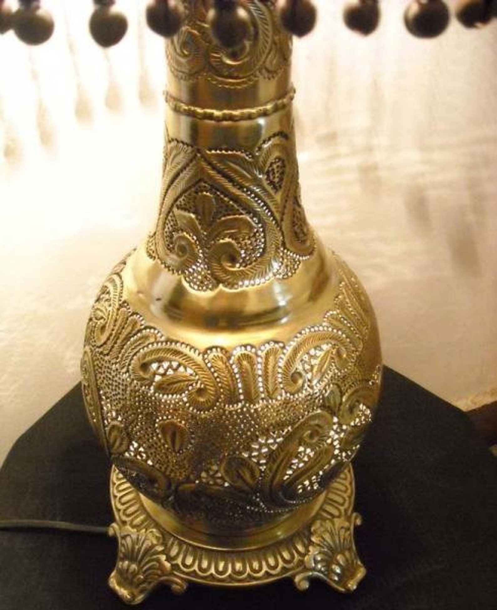 Gold Table Lamp Shade - Etsy