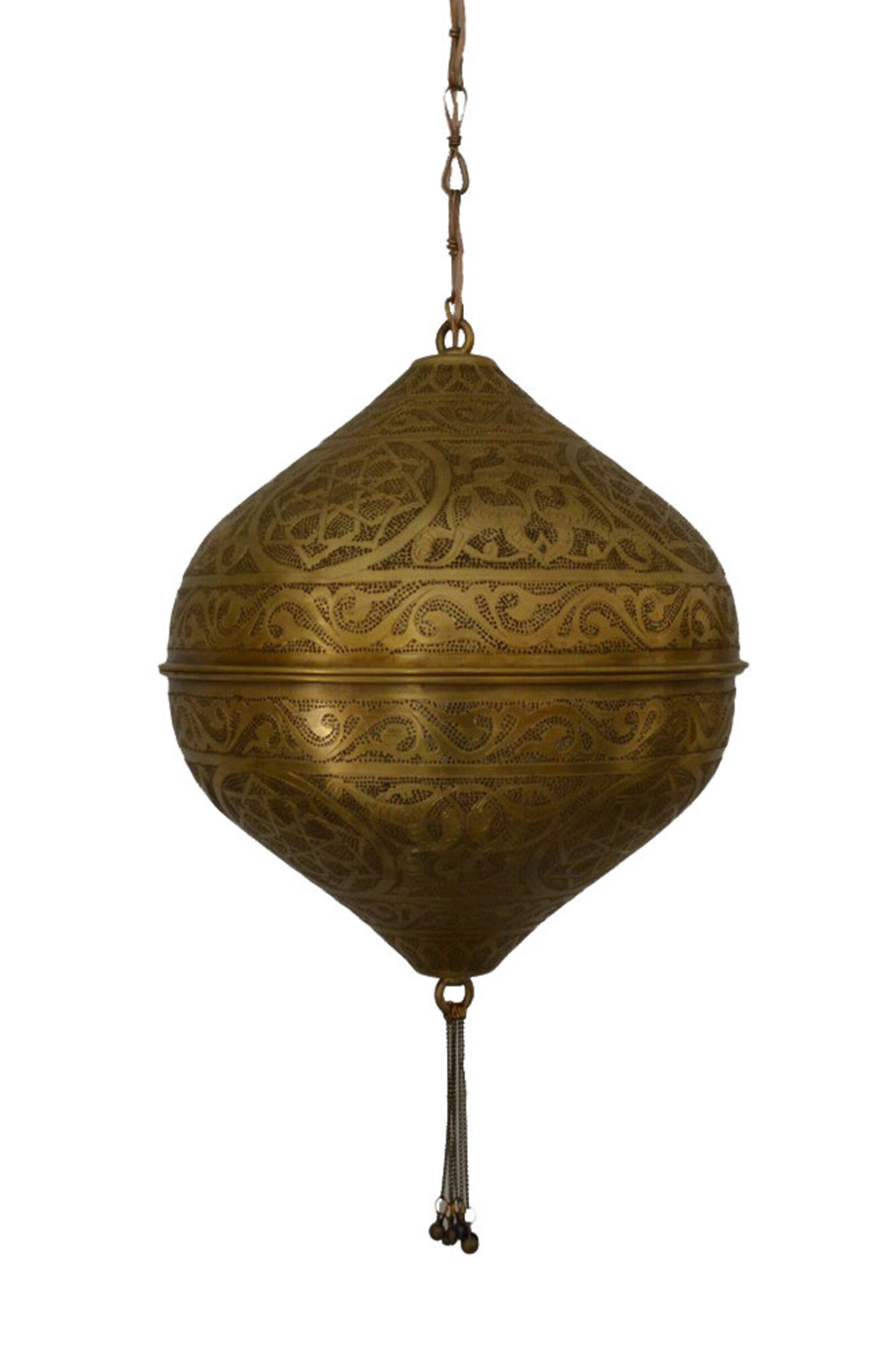 Hanging Brass Moroccan Style Lamps - Etsy