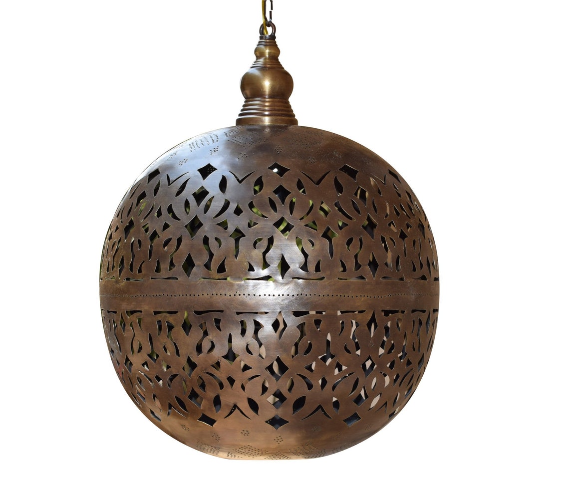 Authentic Silver Plated Moroccan Style Lamps | Etsy