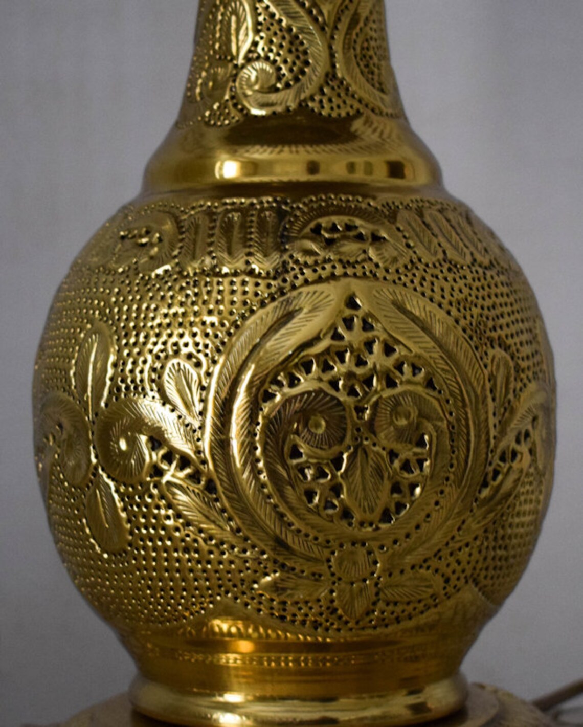 Gold Table Lamp Shade - Etsy