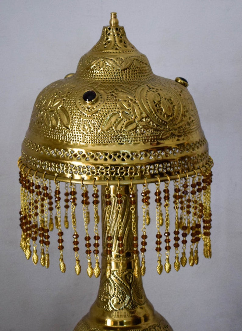 Gold Table Lamp Shade - Etsy