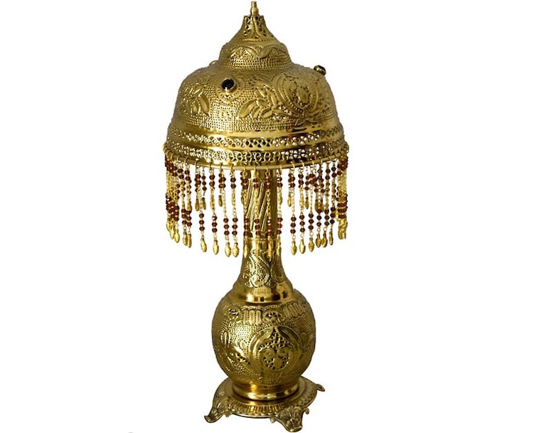 Gold Table Lamp Shade - Etsy