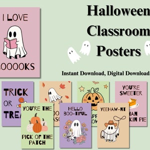 Halloween Classroom Posters - Classroom Decor - Halloween - Classroom ...