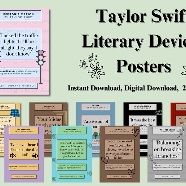 Literary Decor - Etsy