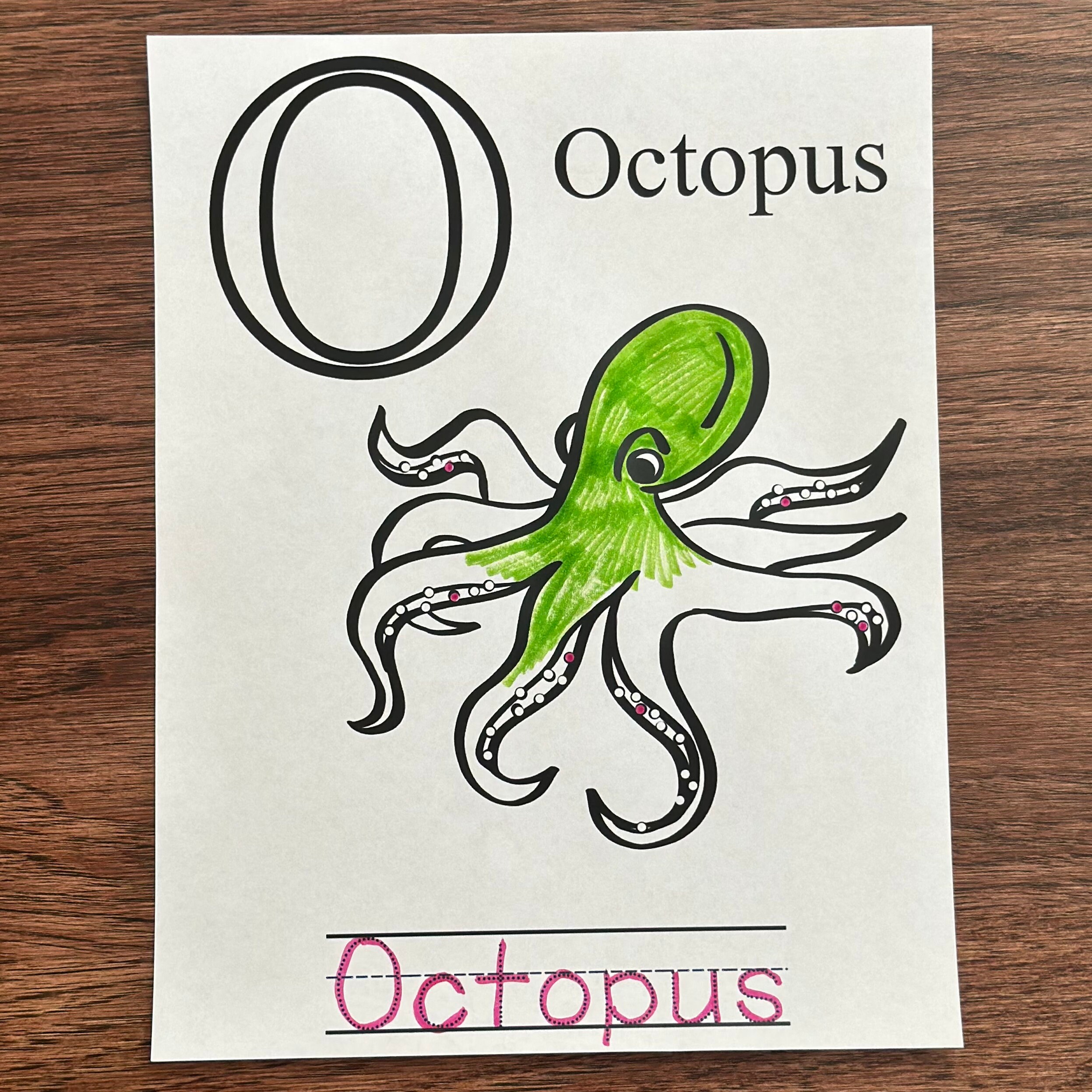 Sea Animal Alphabet Coloring Pages - Etsy