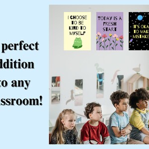 Positive Affirmation Classroom Posters - Instant Download - Positive ...
