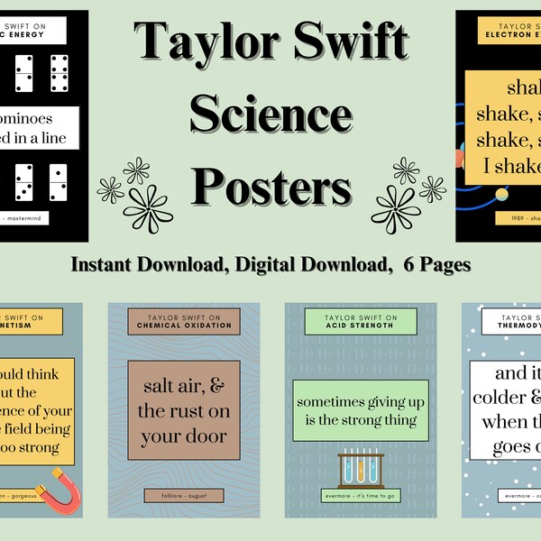 Science Decor - Etsy