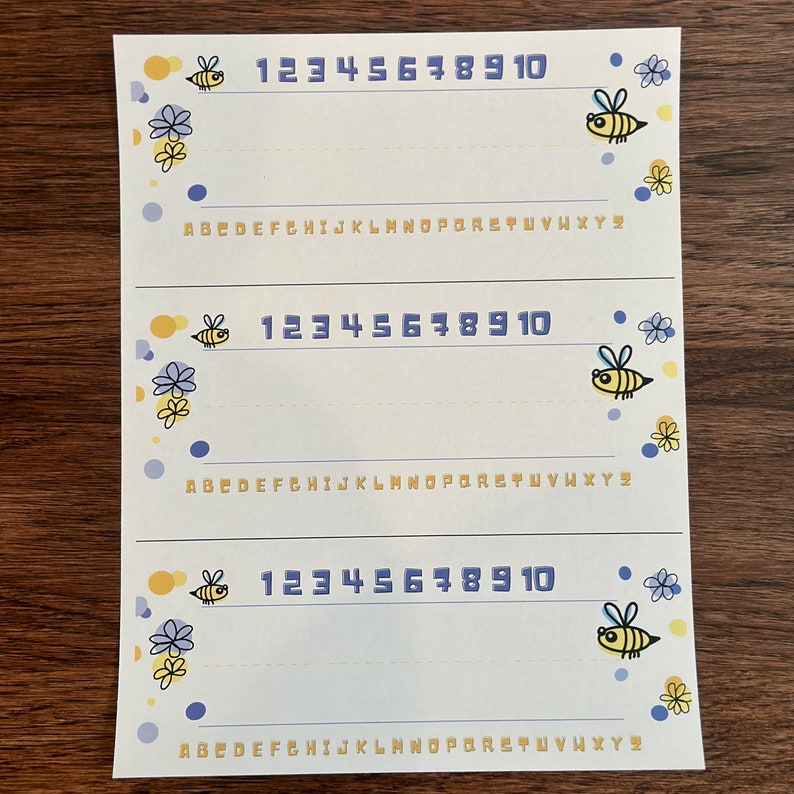 Spring Name Tags - Instant Download - Spring Printable - Classroom ...