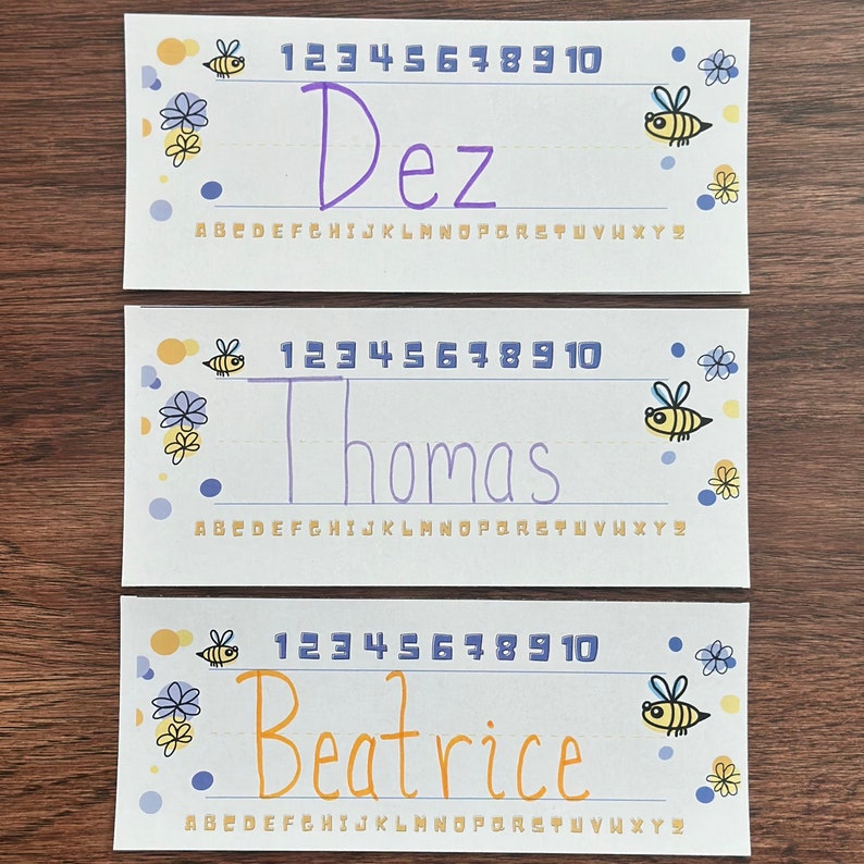 Spring Name Tags - Instant Download - Spring Printable - Classroom ...