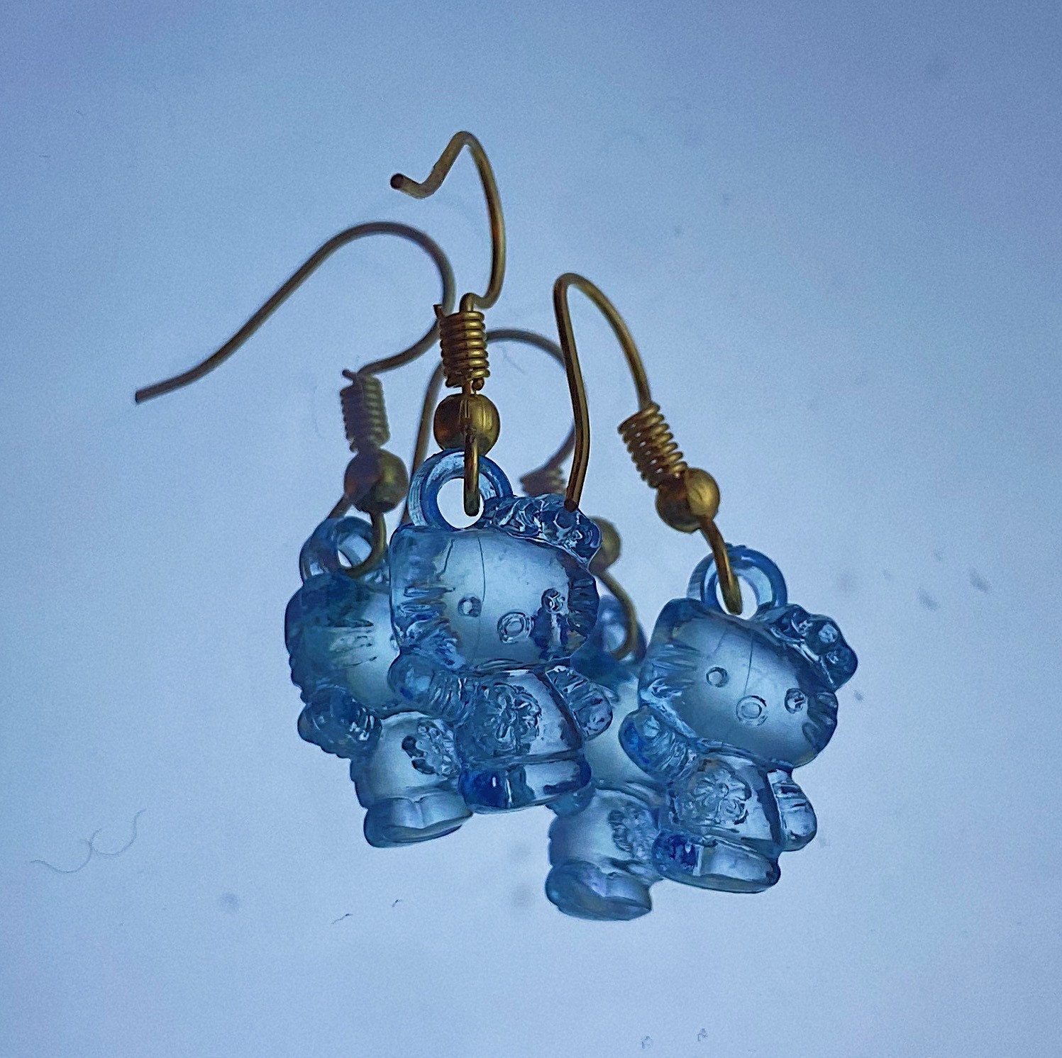 Hello Kitty Earrings - Etsy