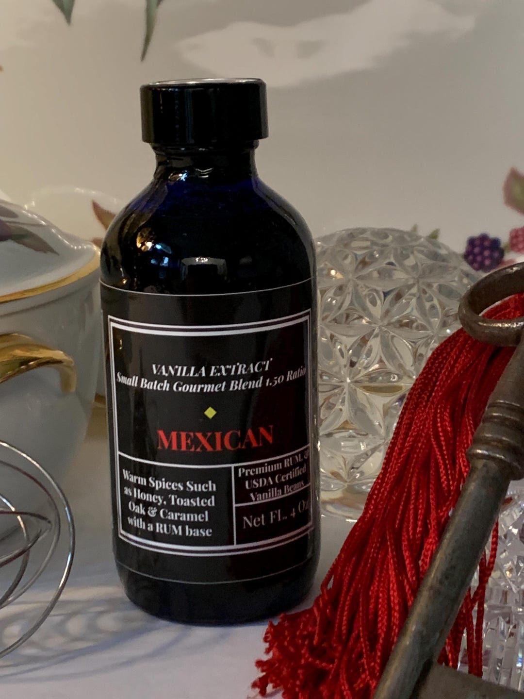 Mexican - INFUSED IN RUM 4 Oz Vanilla Extract - Etsy