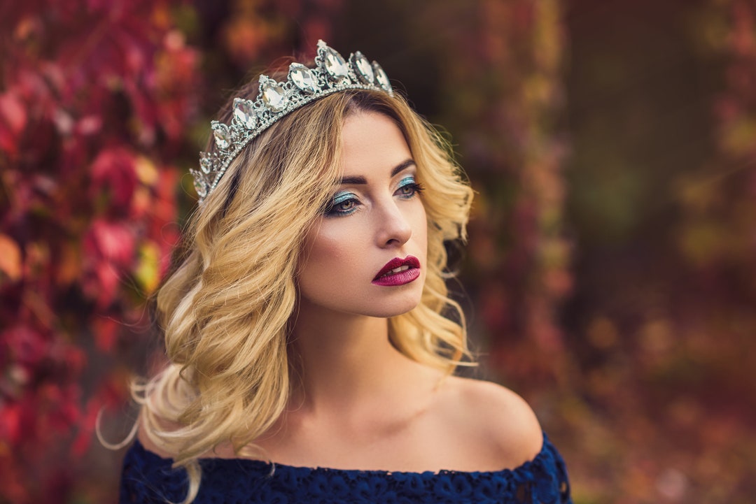 Wedding Crown Festival Headpiece Full Circle Crowns for Women Medieval ...