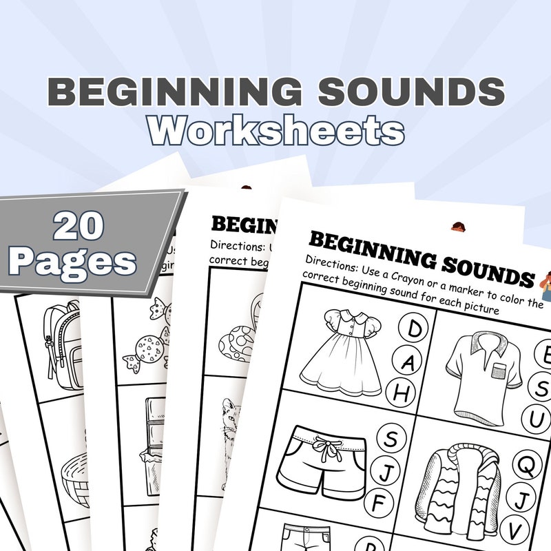 Beginning Sounds - Etsy