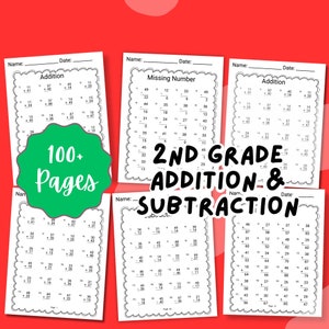 First 100 Sight Words Worksheets Sight Word Fluency Activities, ELA ...