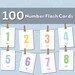 Printable Number Flashcard Toddler Number Recognition Printable ...