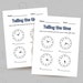 Time Telling Worksheet Printable Kid Clock Worksheet Kindergarten ...