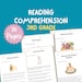 Reading Comprehension Worksheet First Grade Comprehension Read 1st ...