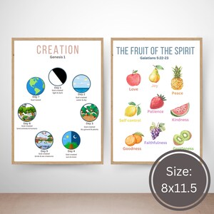 Sunday School Poster Armor of God Poster Printable Christian School ...