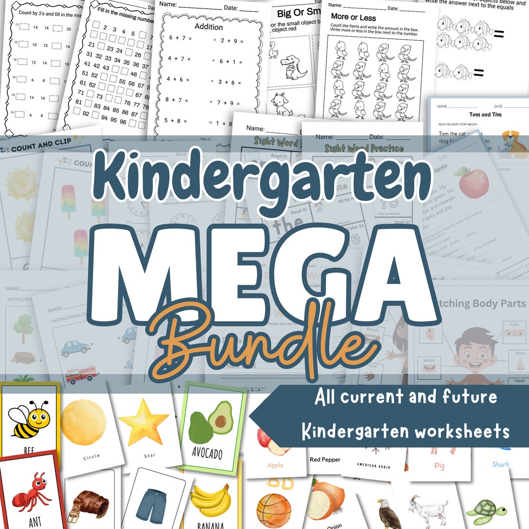 Kindergarten Learning Worksheet Printable Toddler Learning Sheet ...