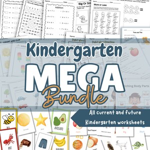 Kindergarten Learning Worksheet Printable Toddler Learning Sheet ...