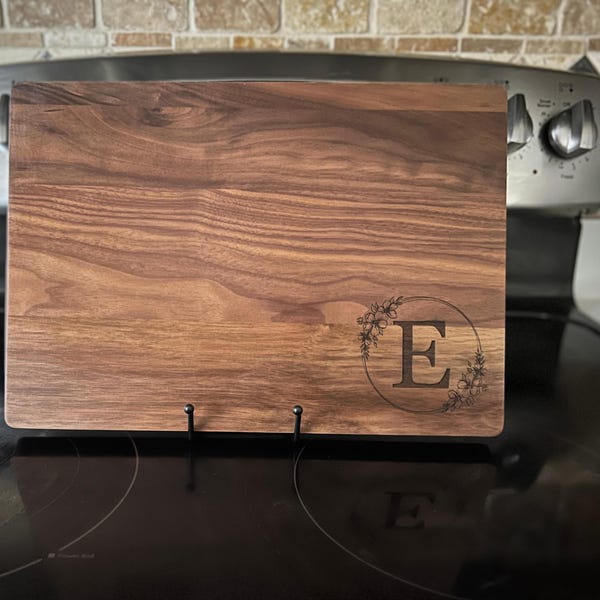 Monogram Cutting Board - Etsy