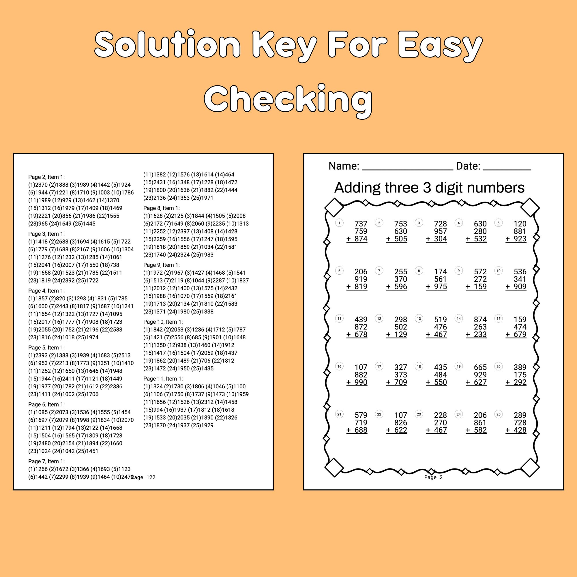 Grade 4 Addition Worksheet Math Fourth Grade Sheet Math Printable ...