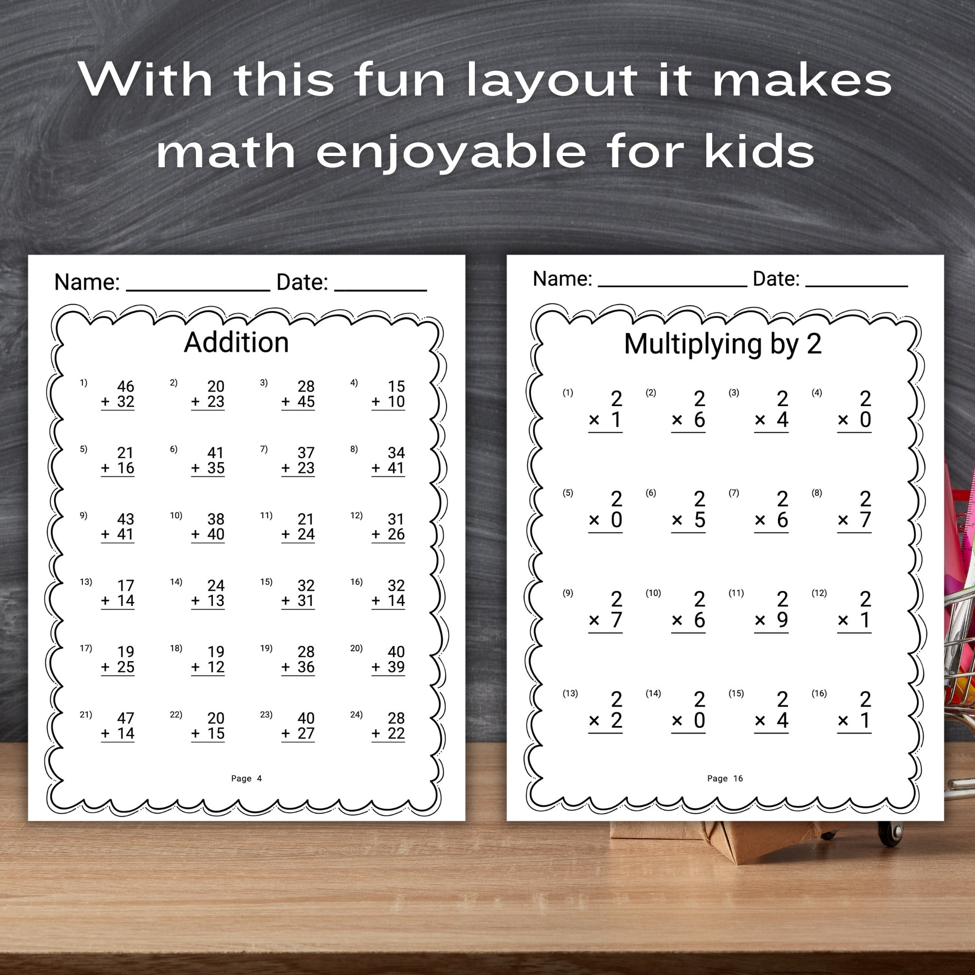 2nd Grade Math Worksheet Bundle Addition Subtraction Worksheet ...