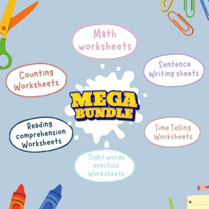 Bundle 1st Grade Worksheet Grade 1 Math Addition Printable Money ...