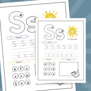 Alphabet Tracing Worksheet Printable Preschool Lowercase Alphabet ...