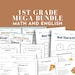 Bundle 1st Grade Worksheet Grade 1 Math Addition Printable Money ...