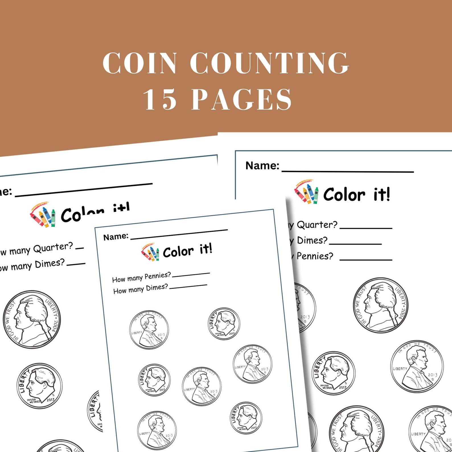 Bundle 1st Grade Worksheet Grade 1 Math Addition Printable Money ...