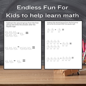 Kindergarten Math Printable Worksheet 40 Counting Addition and ...